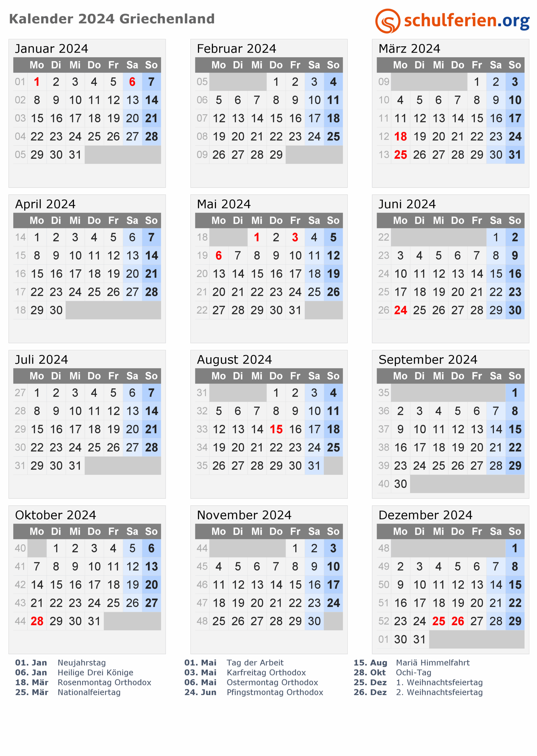 2025 Calendar Orthodox Printable Virginia Mackay