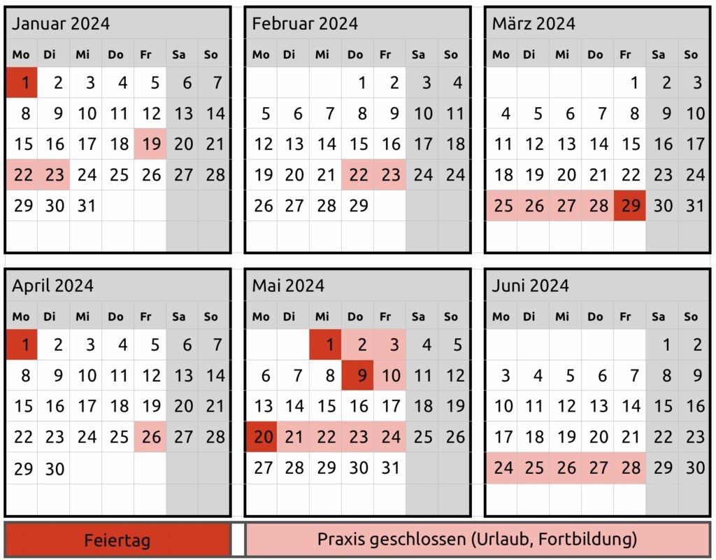 Schlie Zeiten Praxis Peschka